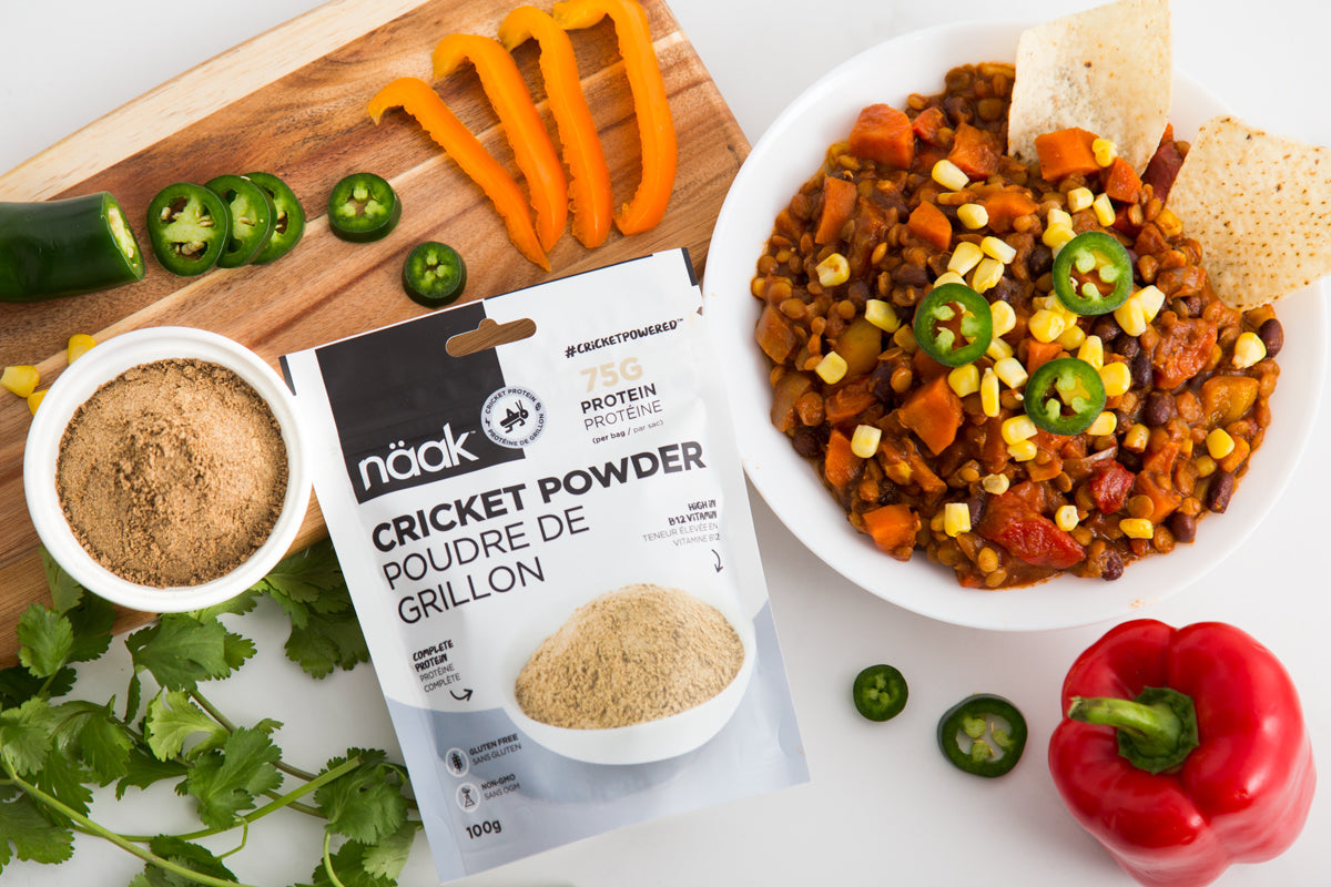 Recipe - Cricket Powder Chipotle Chili - Näak UK